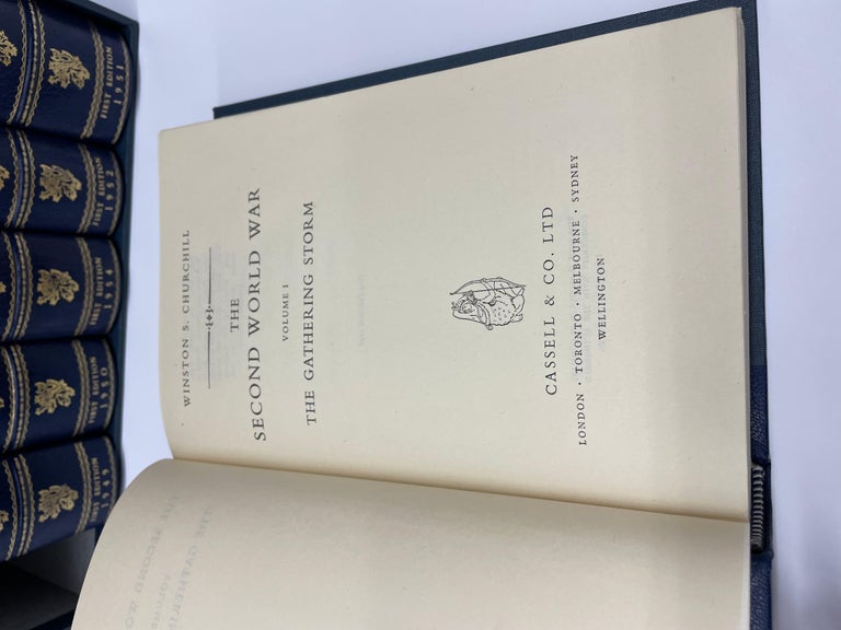 The Second World War by Winston Churchill, First Edition, Six Vol Set, 1948-1954 For Sale at 1stDibs