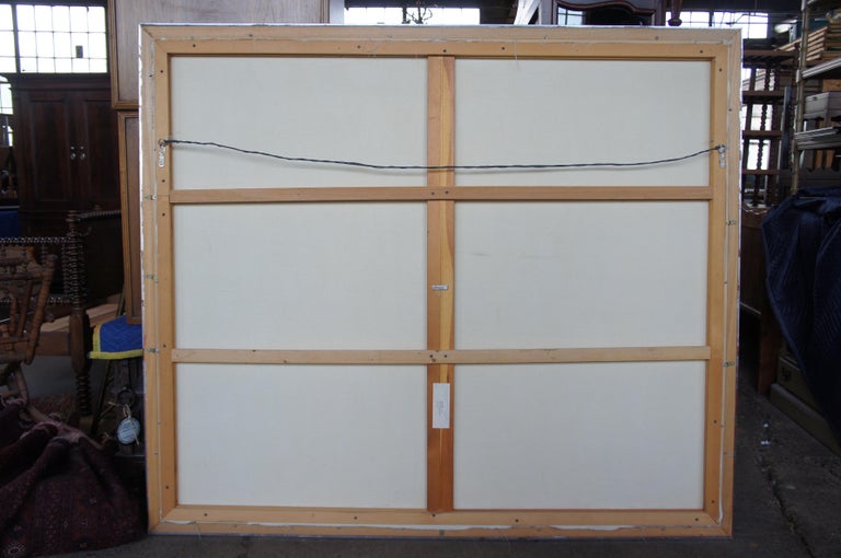 The Senate by Tom Keesee 1985 Black and White Expressionist Acrylic ...