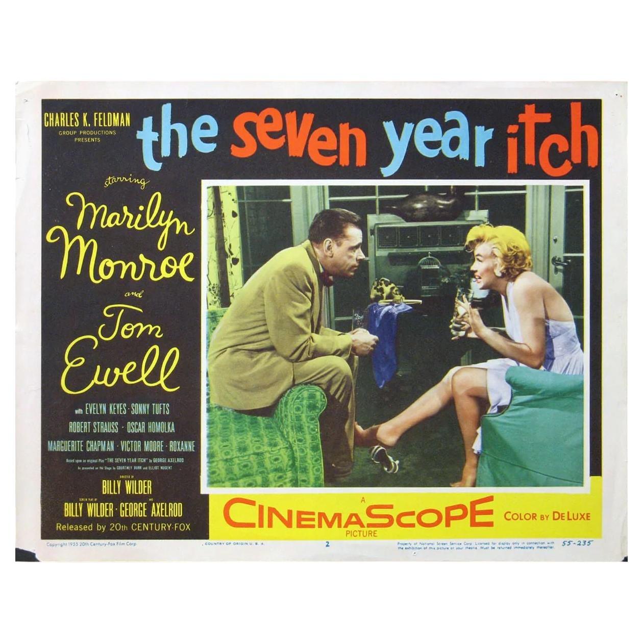 The Seven Year Itch, Unframed Poster, 1955 For Sale at 1stDibs