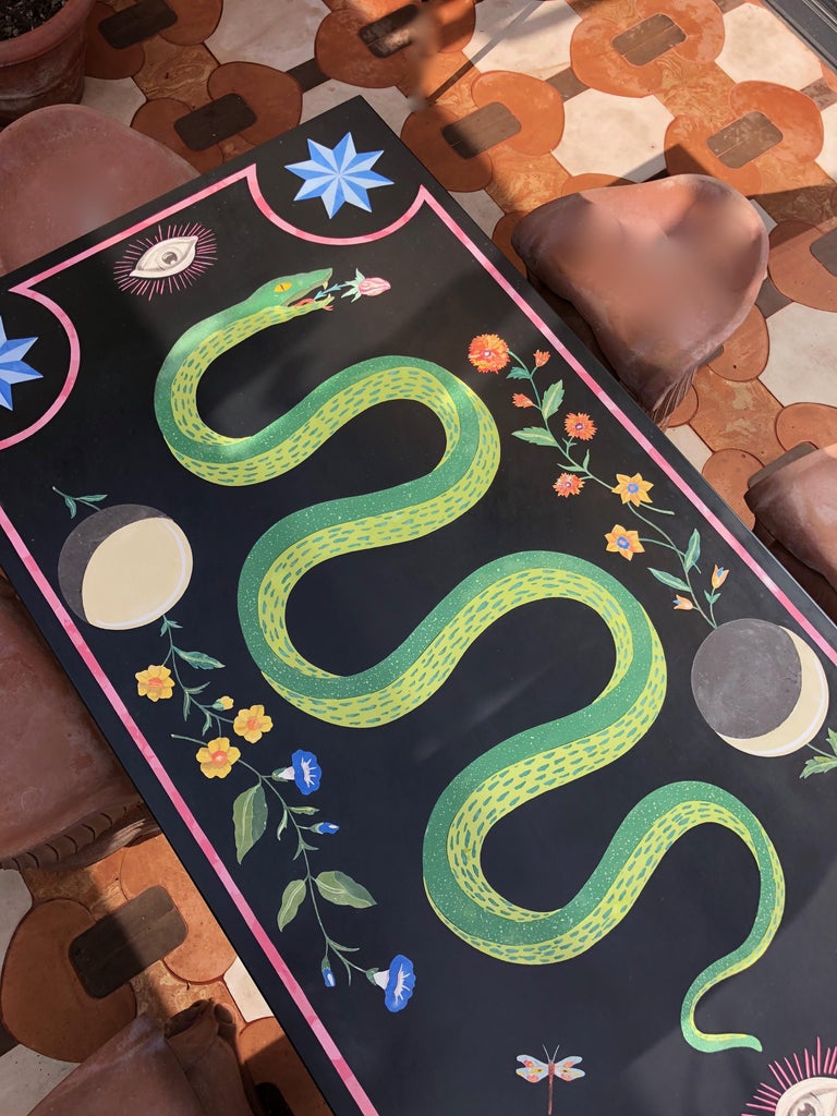 The Snake Table For Sale at 1stDibs