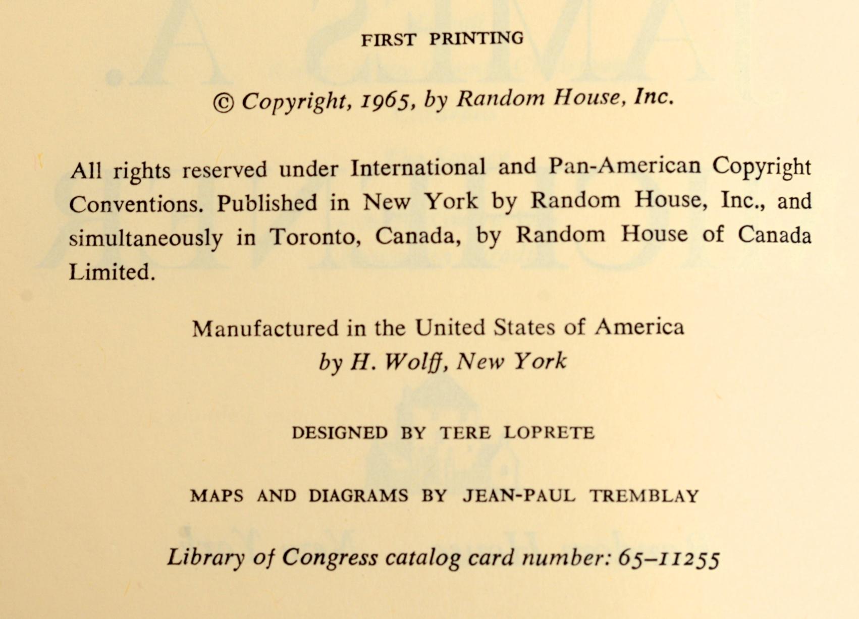 The Source by James A. Michener, First Edition 1st Printing at 1stDibs ...