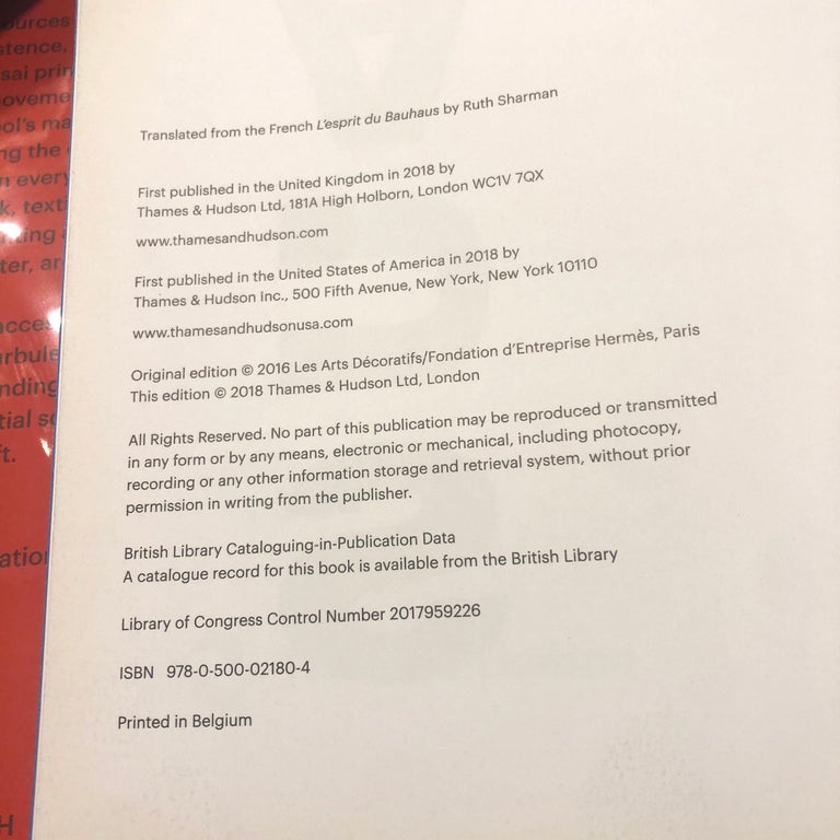 The Spirit of the Bauhaus - Anne Monier, Olivier Gabet - Thames and ...