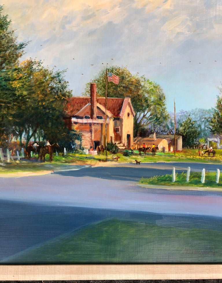 The Stables" Painting by Tom Perkinson at 1stDibs