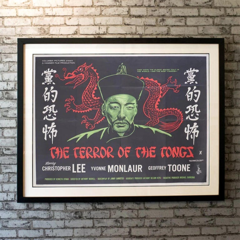 The Terror of The Tongs, Unframed Poster, 1961 For Sale at 1stDibs