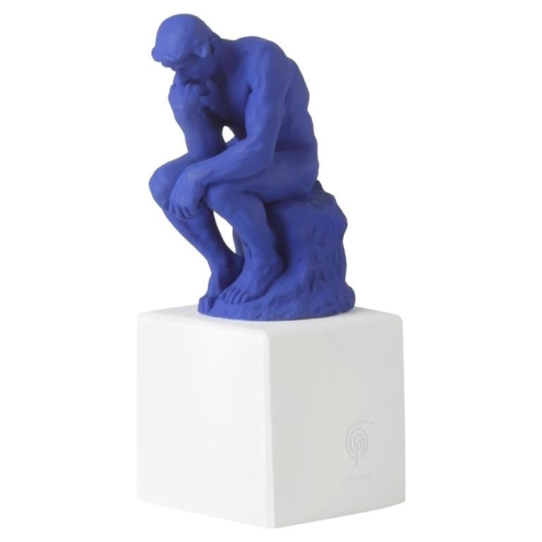 In Stock in Los Angeles, The Thinker Statue in Blue at 1stDibs | blue ...