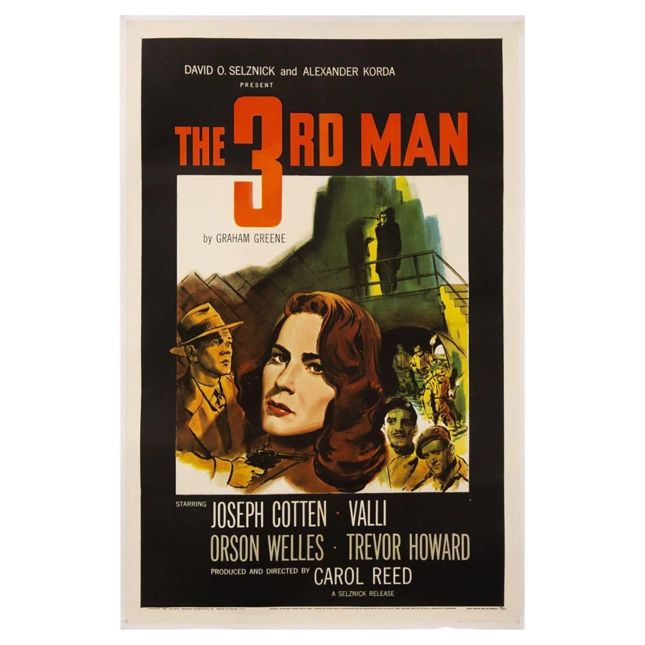 "The Third Man" Film Poster, 1949 For Sale at 1stDibs