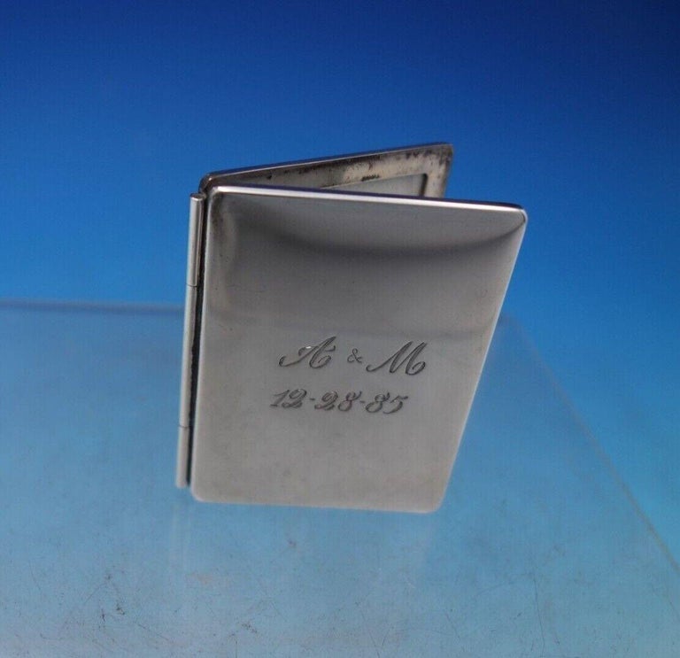 Thomae Co Sterling Silver Picture Frame Folded Holds Two Photos For ...