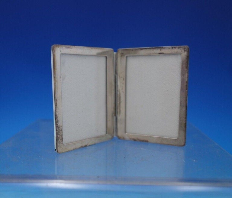 Thomae Co Sterling Silver Picture Frame Folded Holds Two Photos For ...