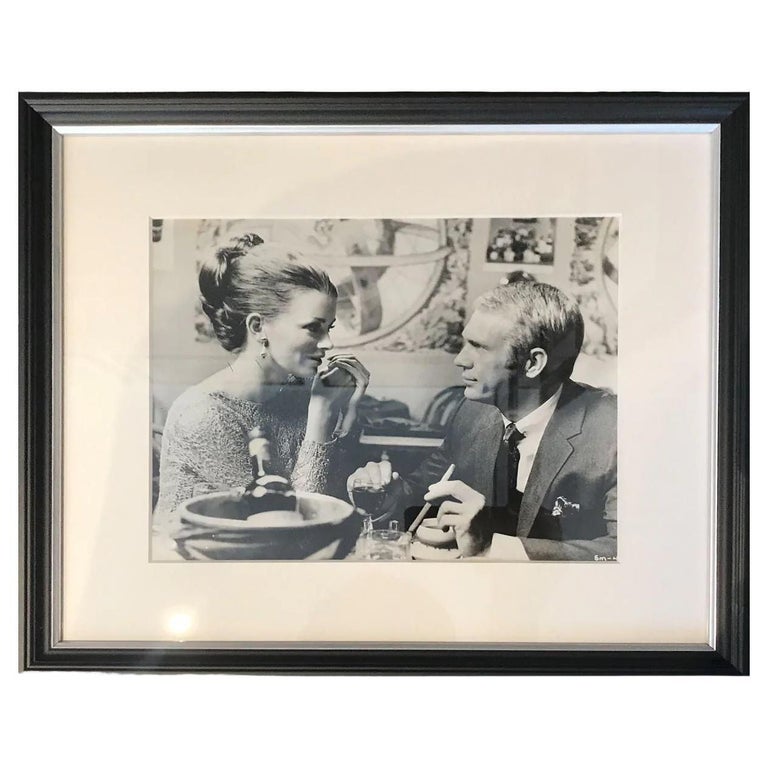 The Thomas Crown Affair, Framed Poster, 1968 For Sale at 1stDibs