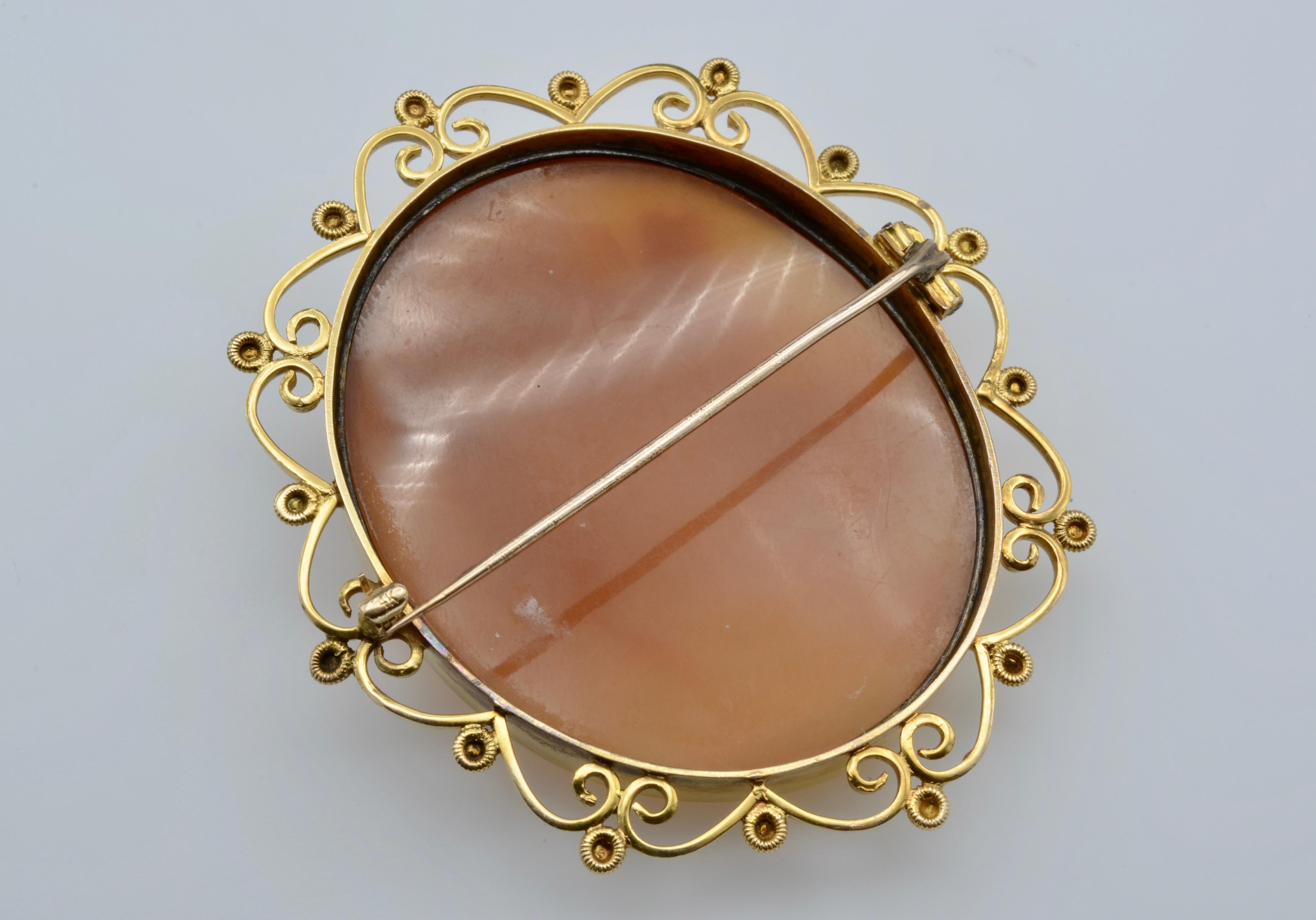 The Three Graces Carved Cameo Set in 14 Karat at 1stDibs | three graces ...