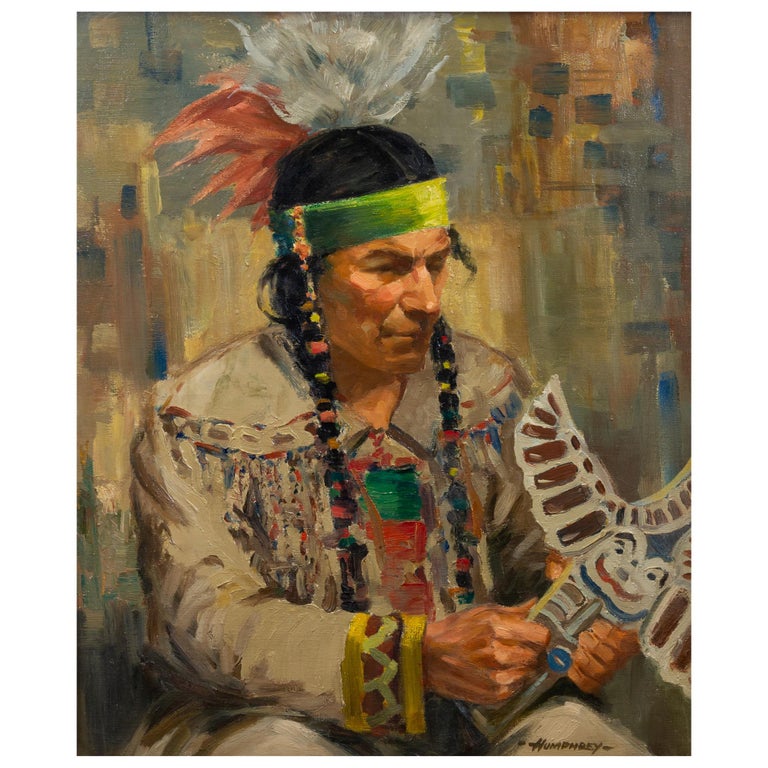 "The Thunderbird" Original Oil Painting by Jack Weldon Humphrey For ...
