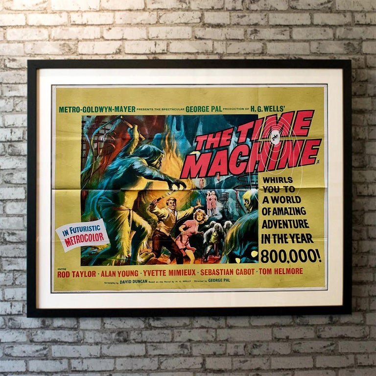 The Time Machine, Unframed Poster, 1960 For Sale at 1stDibs