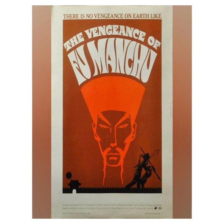 The Vengeance of Fu Manchu, Unframed Poster, 1967 For Sale at 1stDibs