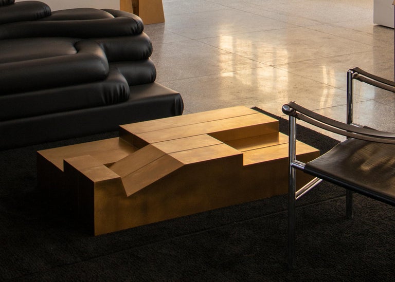 The Wall #04-side table by Singchan Design For Sale at 1stDibs