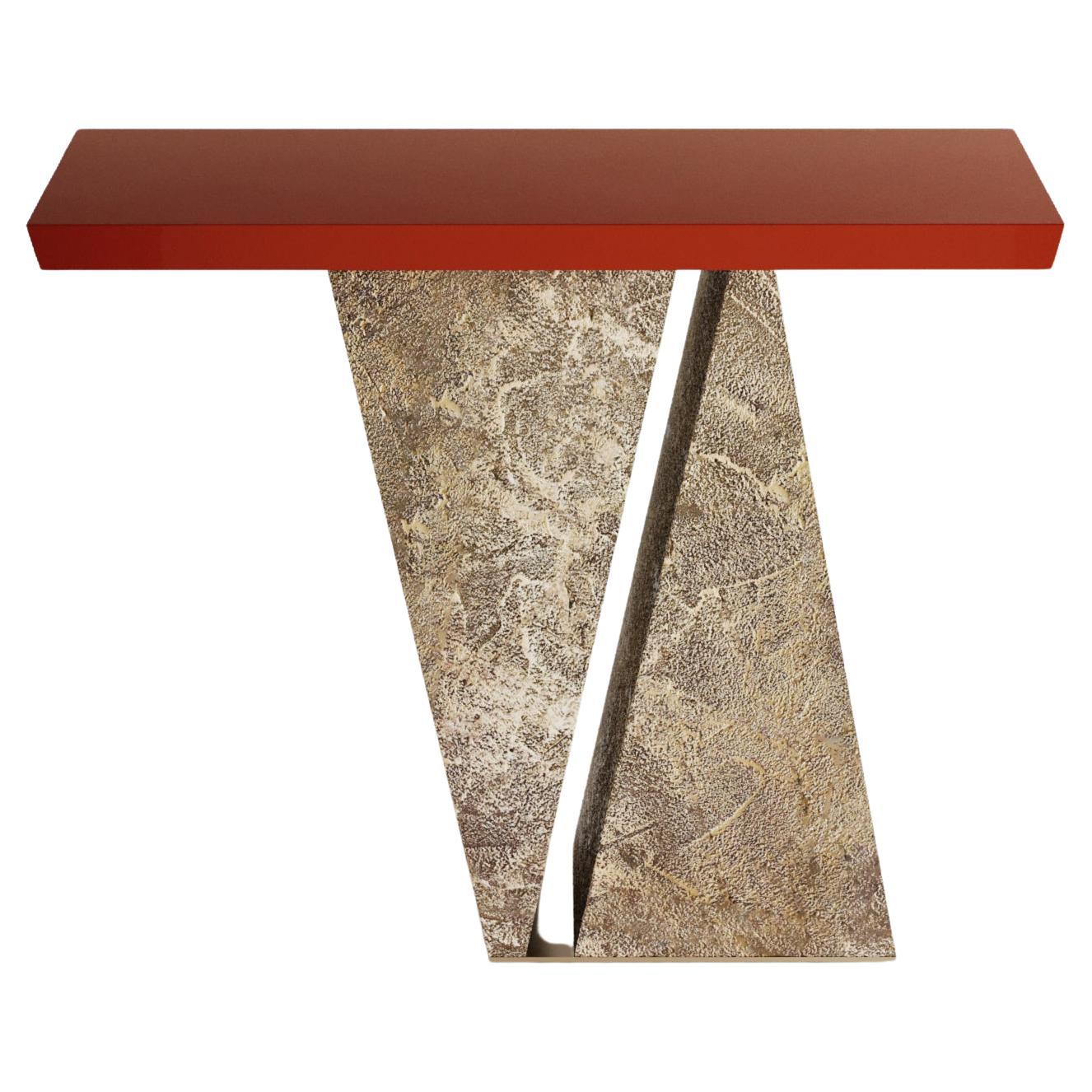 The Wedge, a Contemporary Bronze Console Table by Davidson London For ...