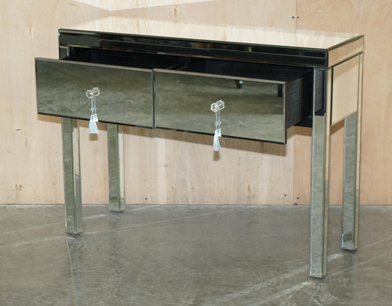 White Company Mirrored Console Dressing Table or Desk Which Is Part of Suite at 1stDibs white company dressing table