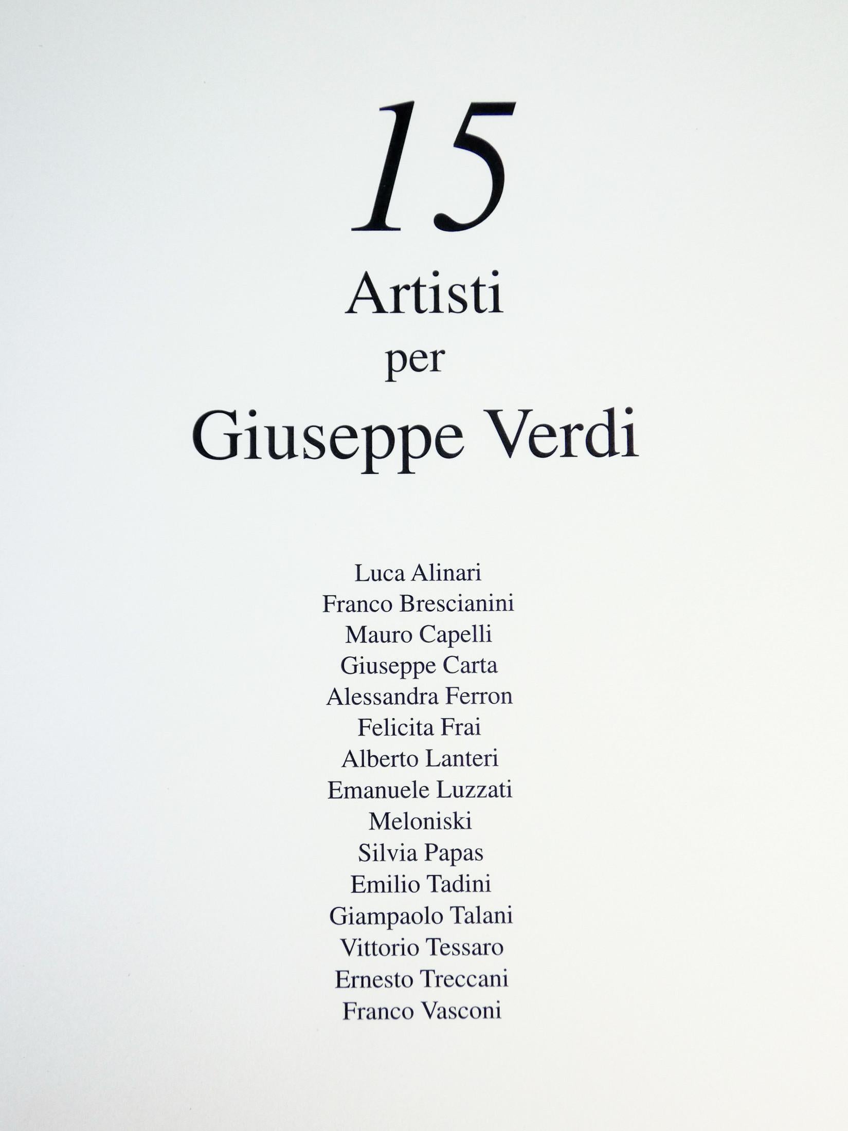 "the Works of Giuseppe Verdi" with Fifteen Illustrations by ...