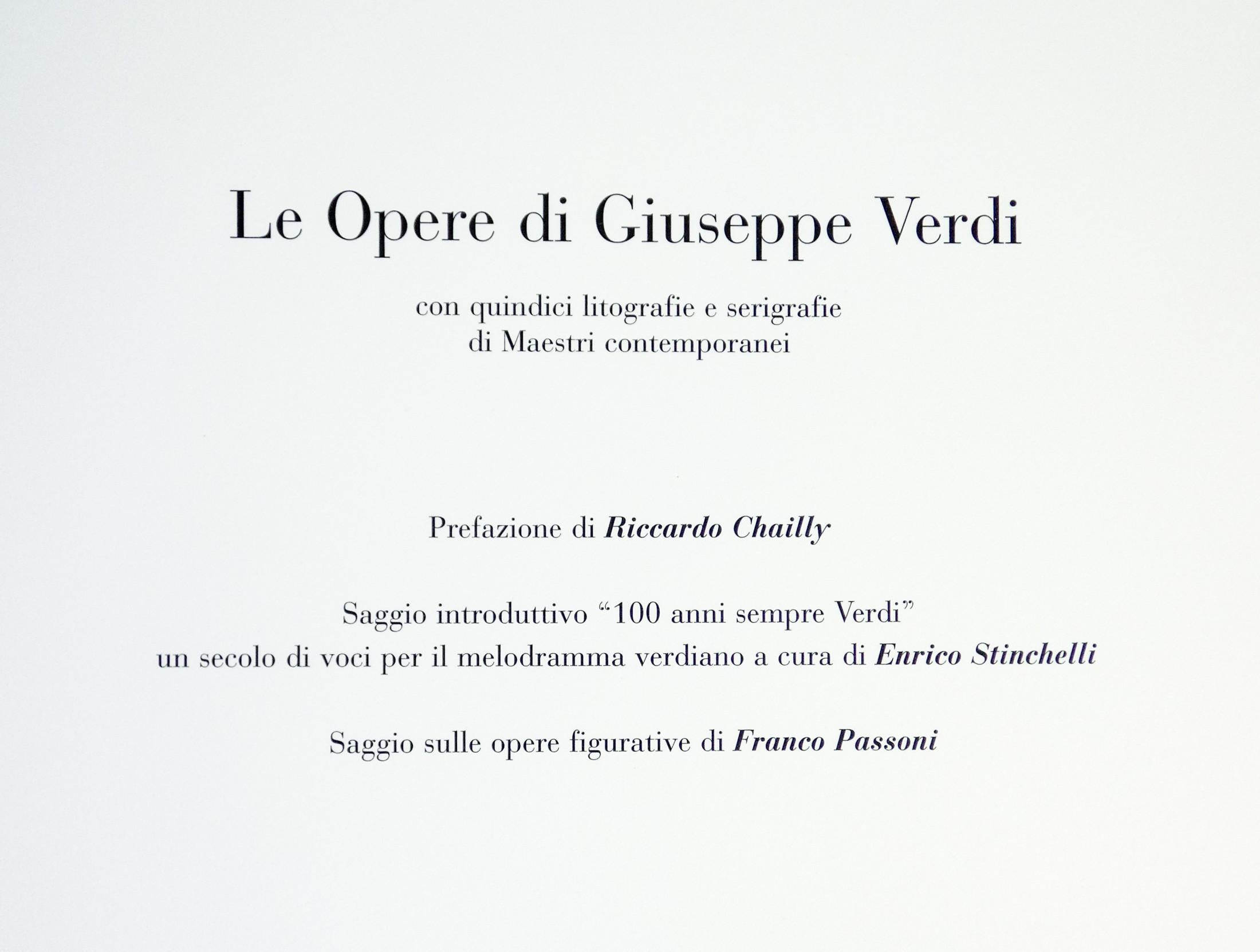 "the Works of Giuseppe Verdi" with Fifteen Illustrations by ...