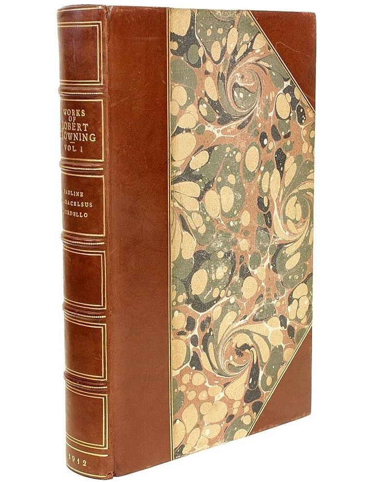 Works of Robert Browning-10 Vols-Leather Bound-the Centenary Edition For Sale at 1stDibs