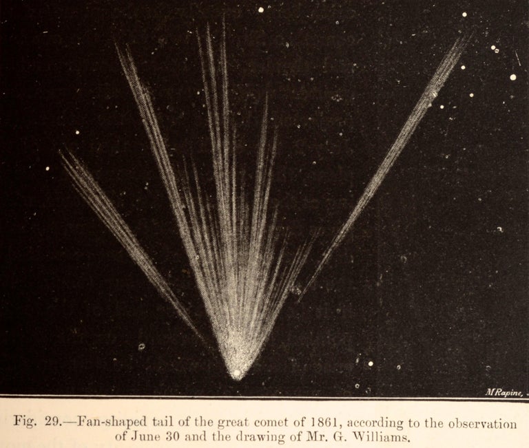 World of Comets, Translated by James Glaisher, Leather Bound, 1st Ed ...