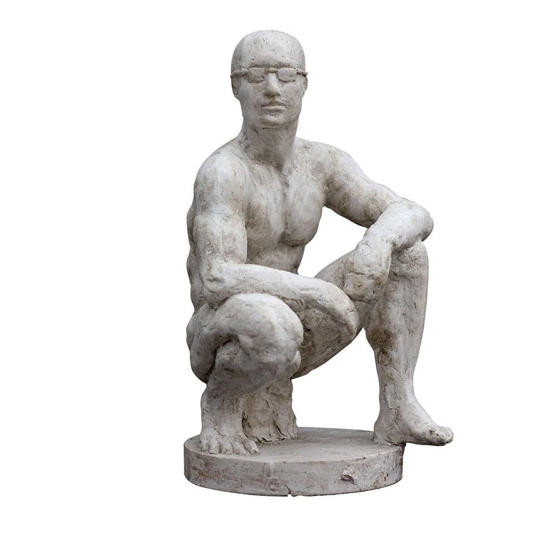 Wounded Boxer Sculpture For Sale at 1stDibs