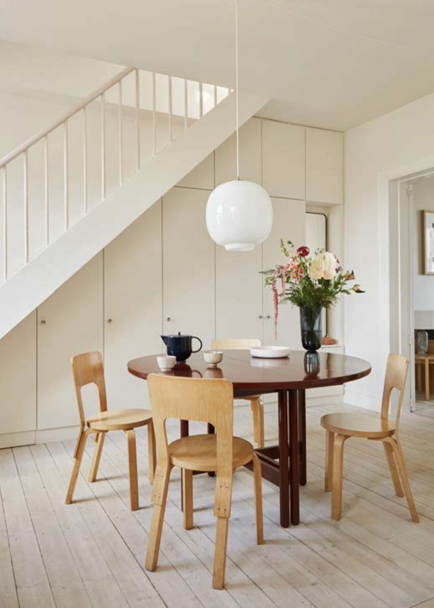 Handmade Thea Dining Table, Extendable Ø130cm - Oak - by BACD studio ...