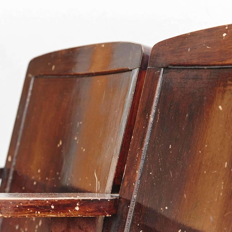 Theater Bench, circa 1920 For Sale at 1stDibs