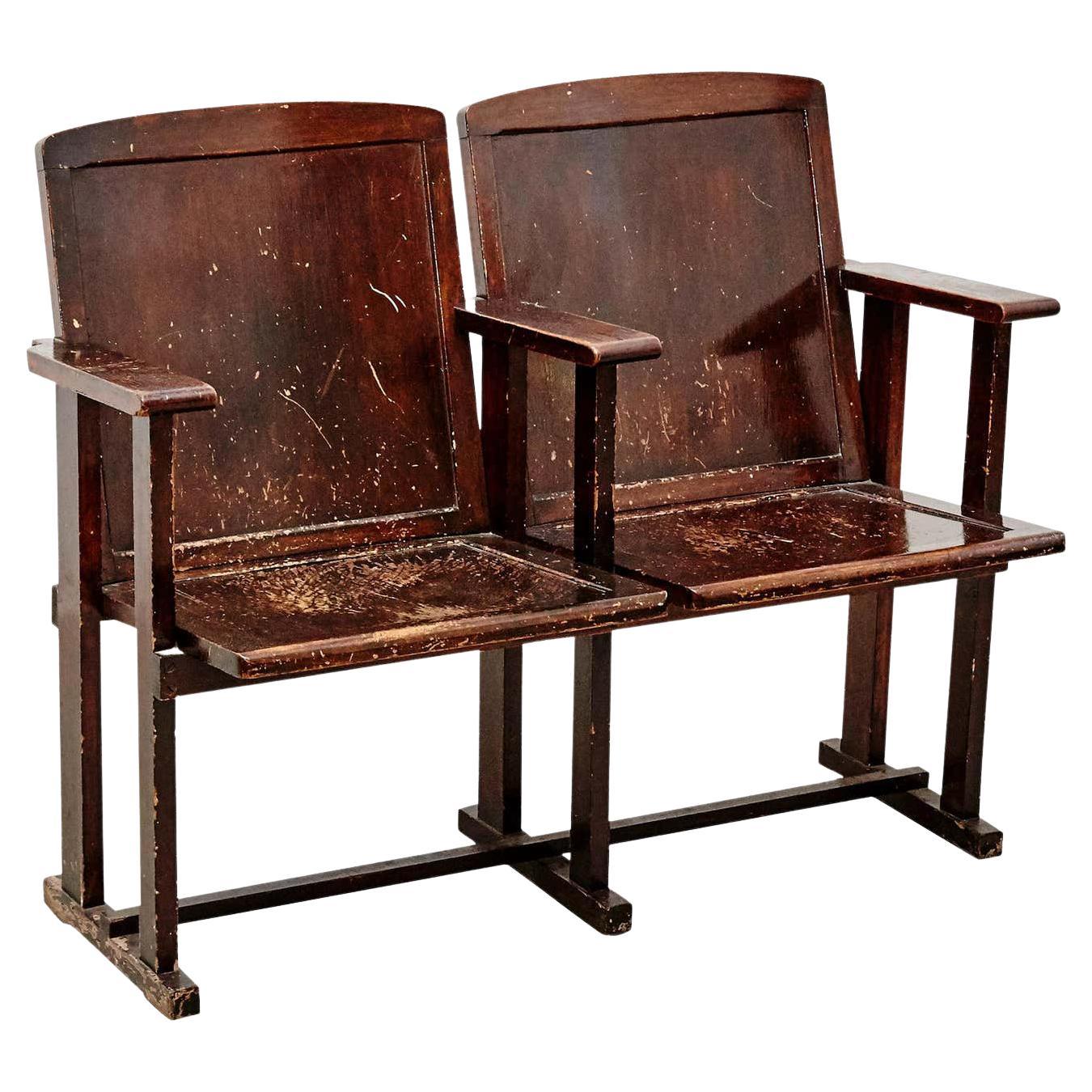 Midcentury Formalist Bench, circa 1960 For Sale at 1stDibs