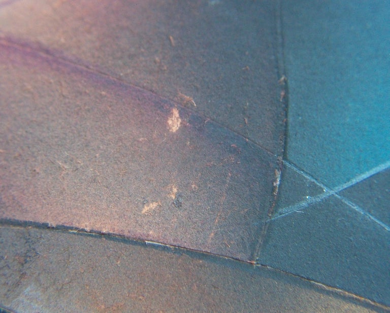 THEO RUSSELL - Cubist Airbrush Portrait Painting - Signed - Canada ...