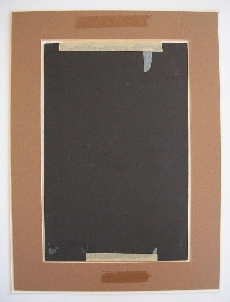 THEO RUSSELL - Cubist Airbrush Portrait Painting - Signed - Canada ...