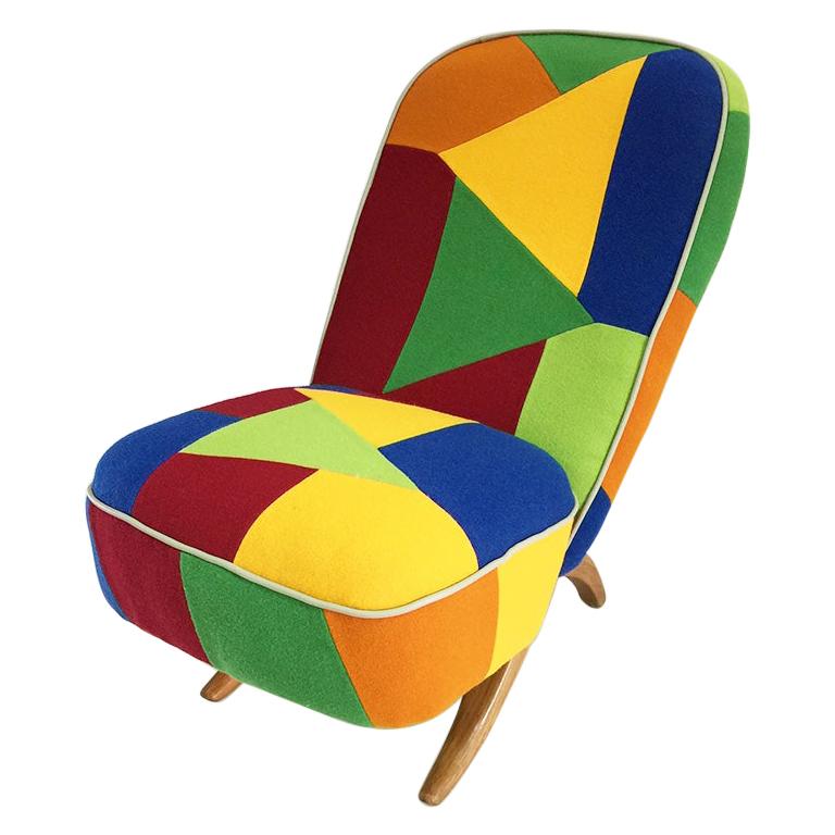 Theo Ruth Artifort Club Chairs Faux Fur at 1stDibs