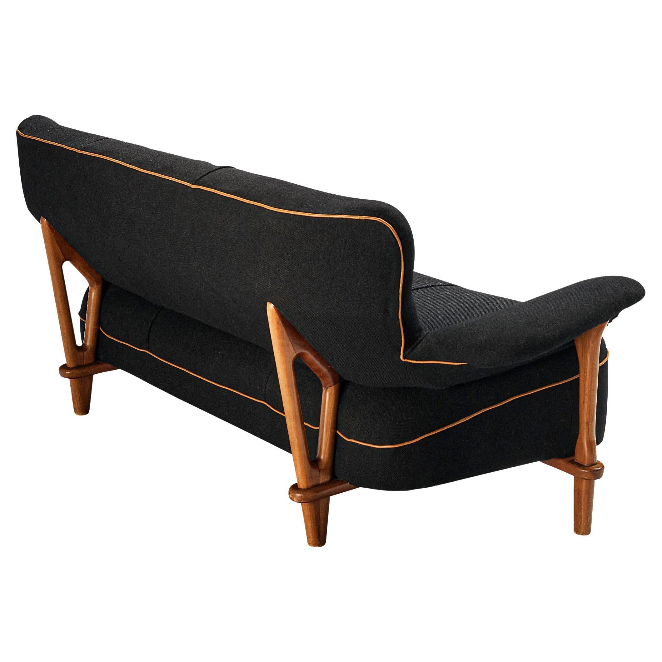 Theo Ruth for Artifort Sofa in Original Striped Upholstery For Sale at ...