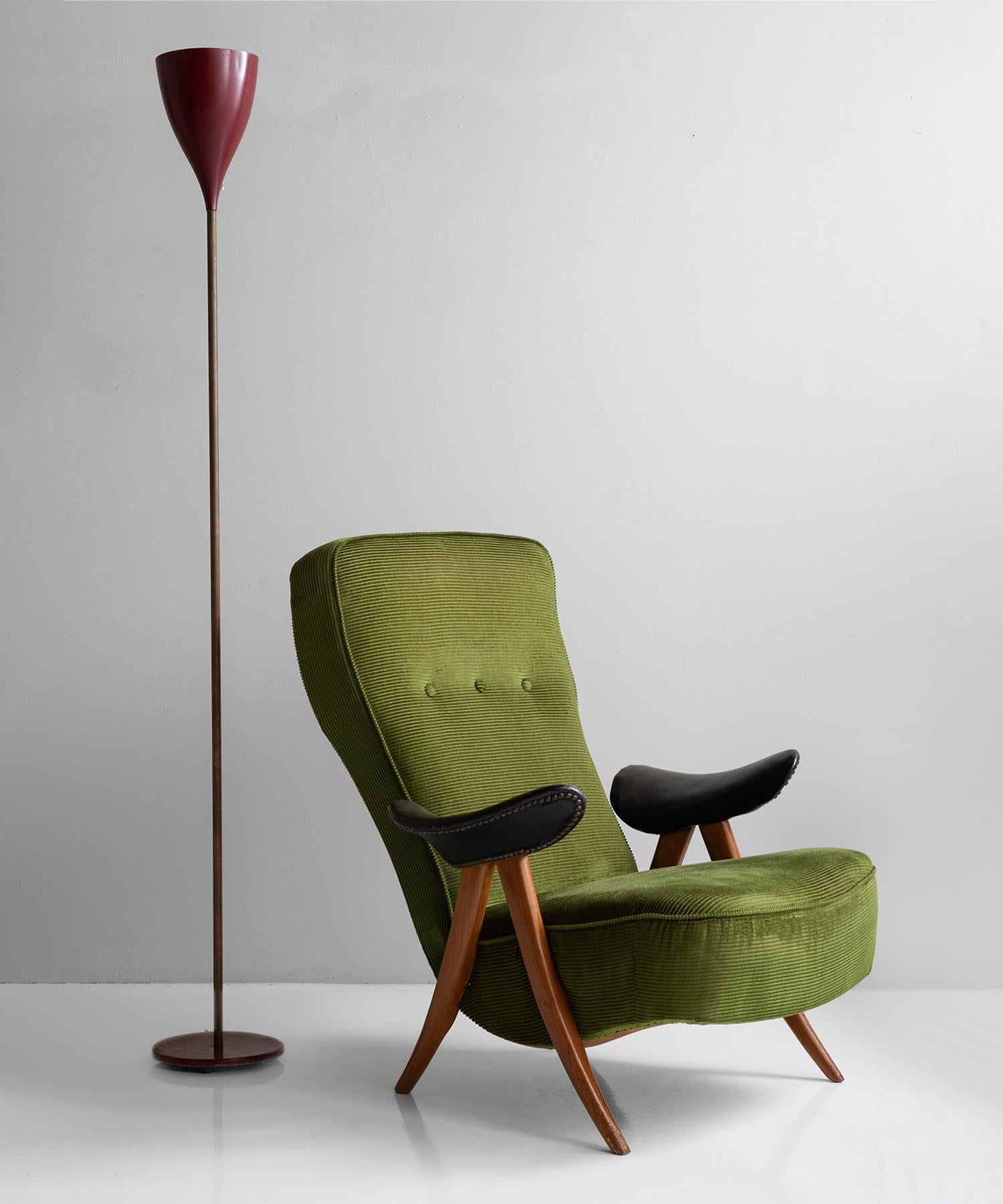 Theo Ruth Model 105 Armchairs at 1stDibs