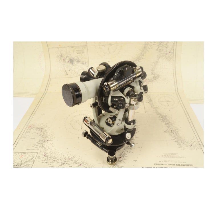 1920s Carl Zeiss Brass Antique Theodolite Surveyor's Measurement ...