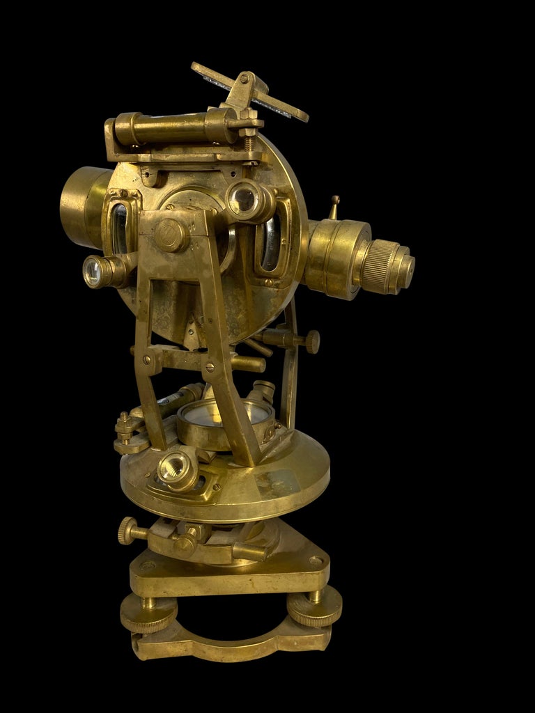 Theodolite, Scientific Instrument, 20th Century For Sale at 1stDibs