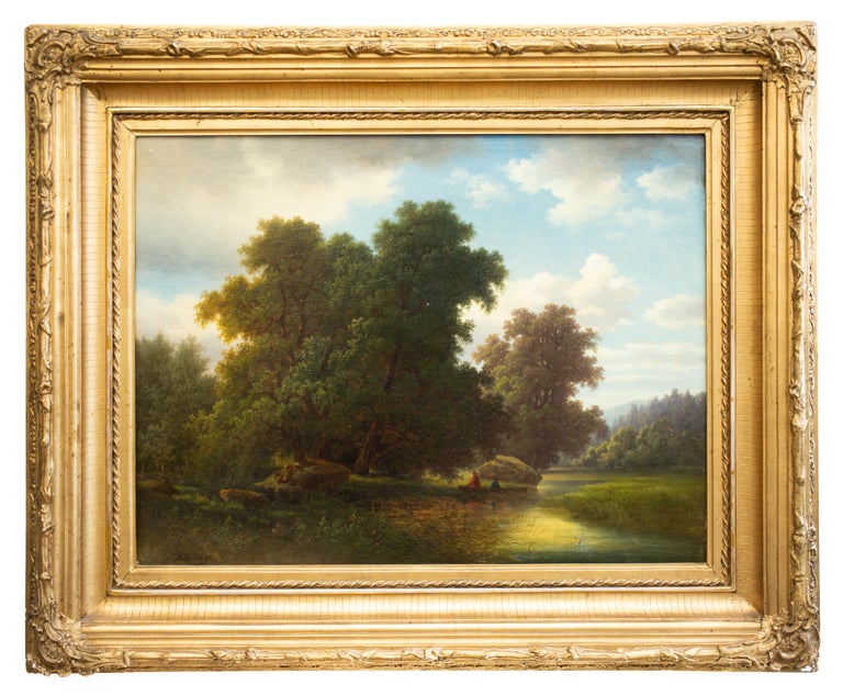 Theodor Billing - A Father With His Son on a Boat Trip by Theodor ...