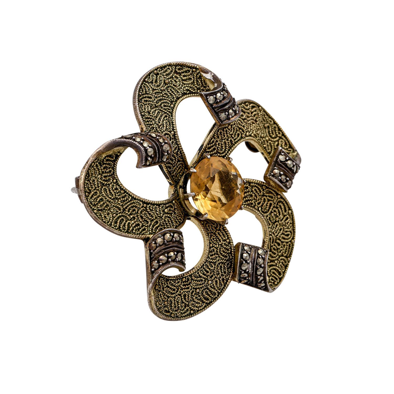 THEODOR FAHRNER, Art Deco, brooch For Sale at 1stDibs | theodor fahrner ...