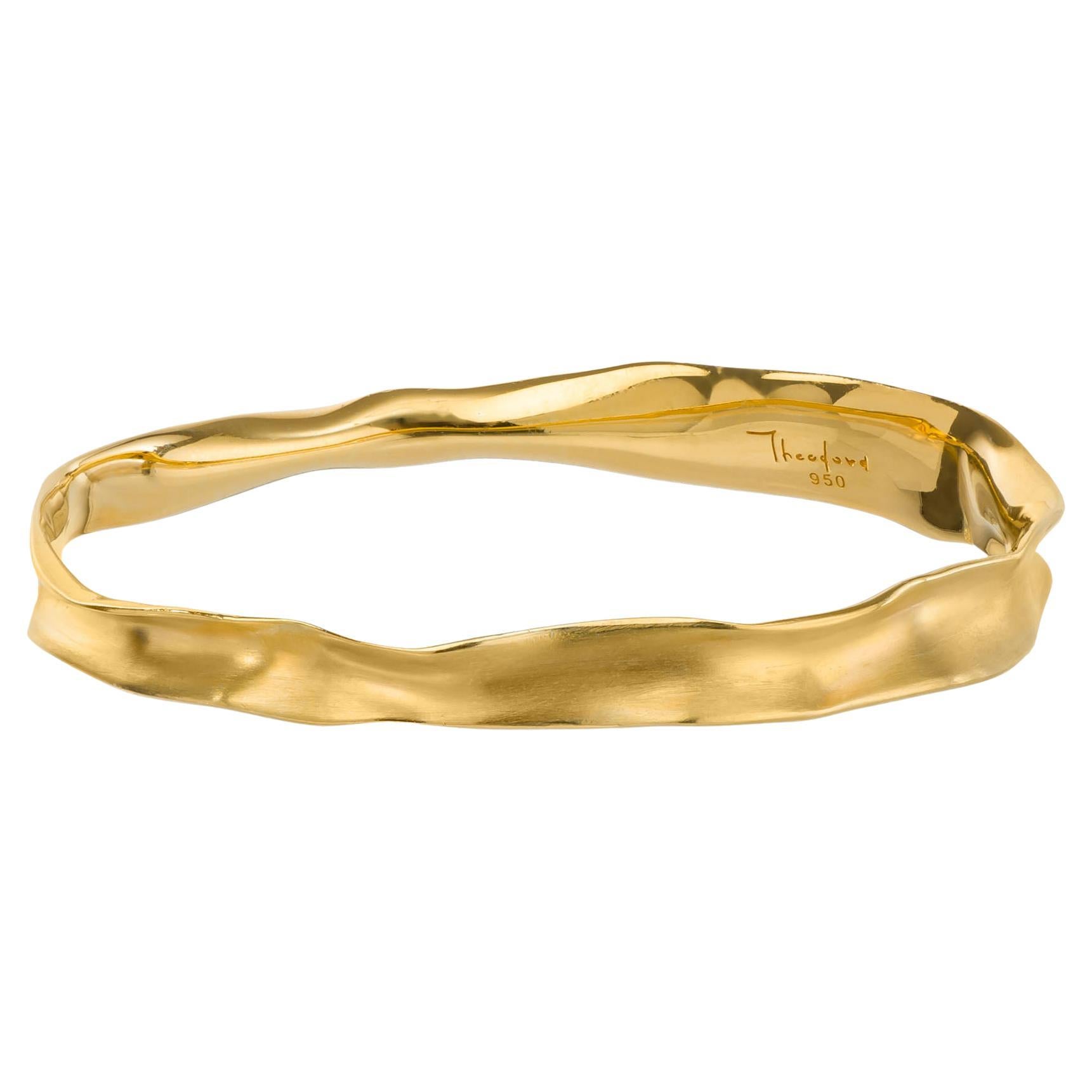 Customizable Theodora D. Flamenco Ring Silver 950 Vermeil For Sale at ...