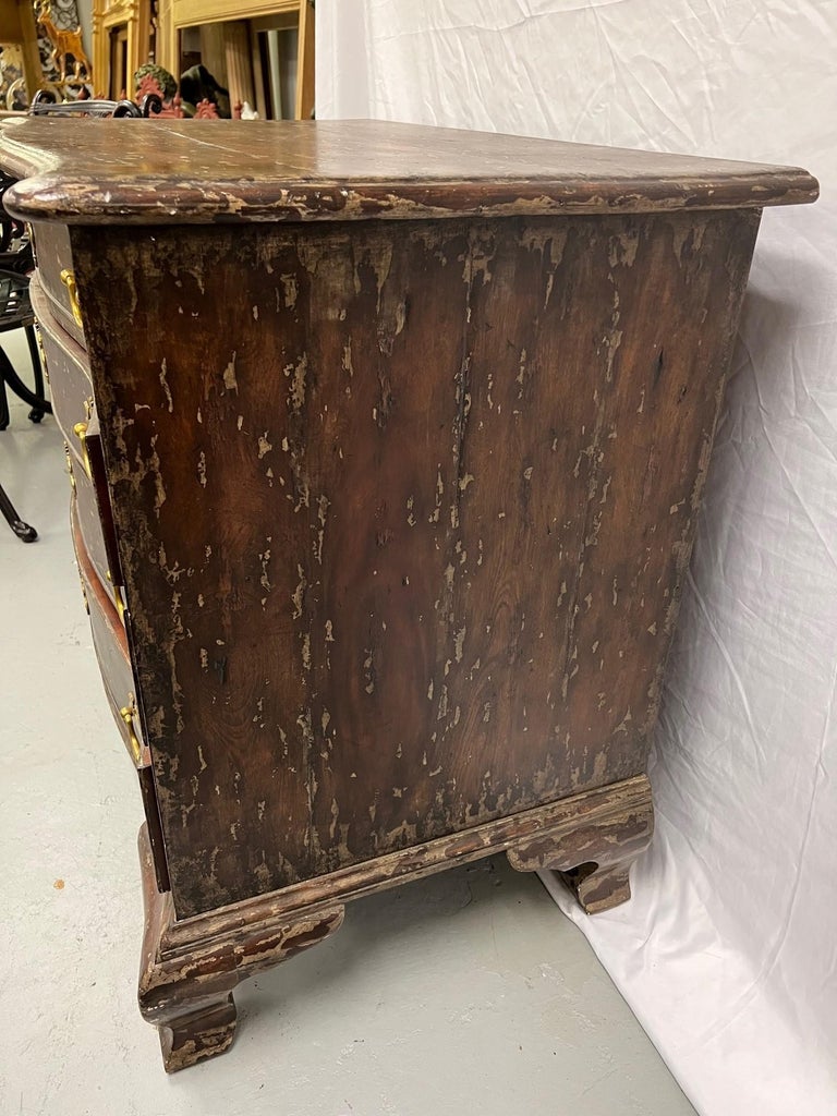 Theodore Alexander Chest or Commode Four Drawers, Brass Handles Unique ...