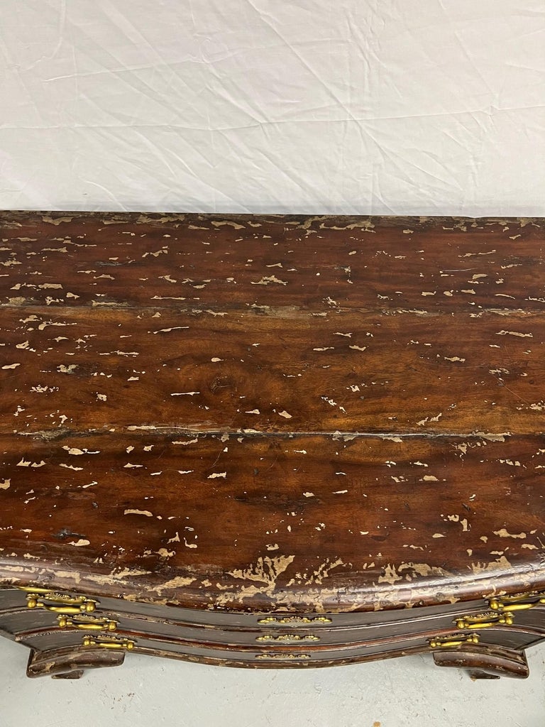 Theodore Alexander Chest or Commode Four Drawers, Brass Handles Unique ...