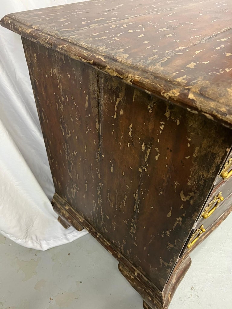 Theodore Alexander Chest or Commode Four Drawers, Brass Handles Unique ...