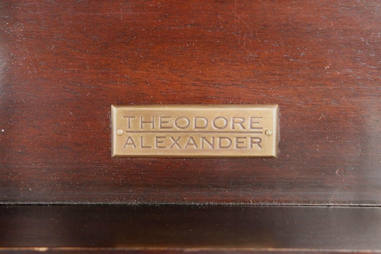 Theodore Alexander Leather Partners Desk For Sale at 1stDibs | theodore ...
