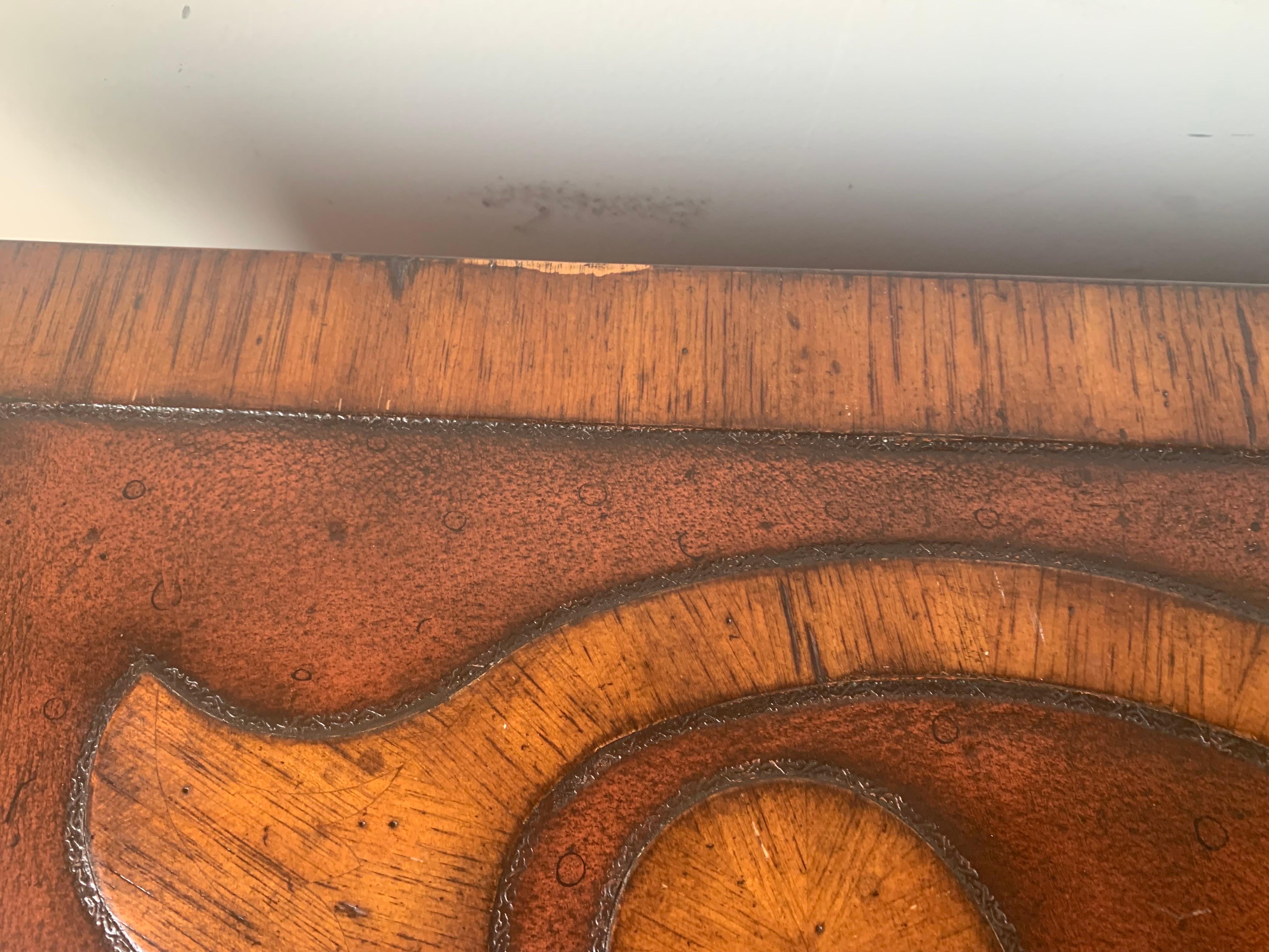 Theodore Alexander Leather Top Buffet at 1stDibs