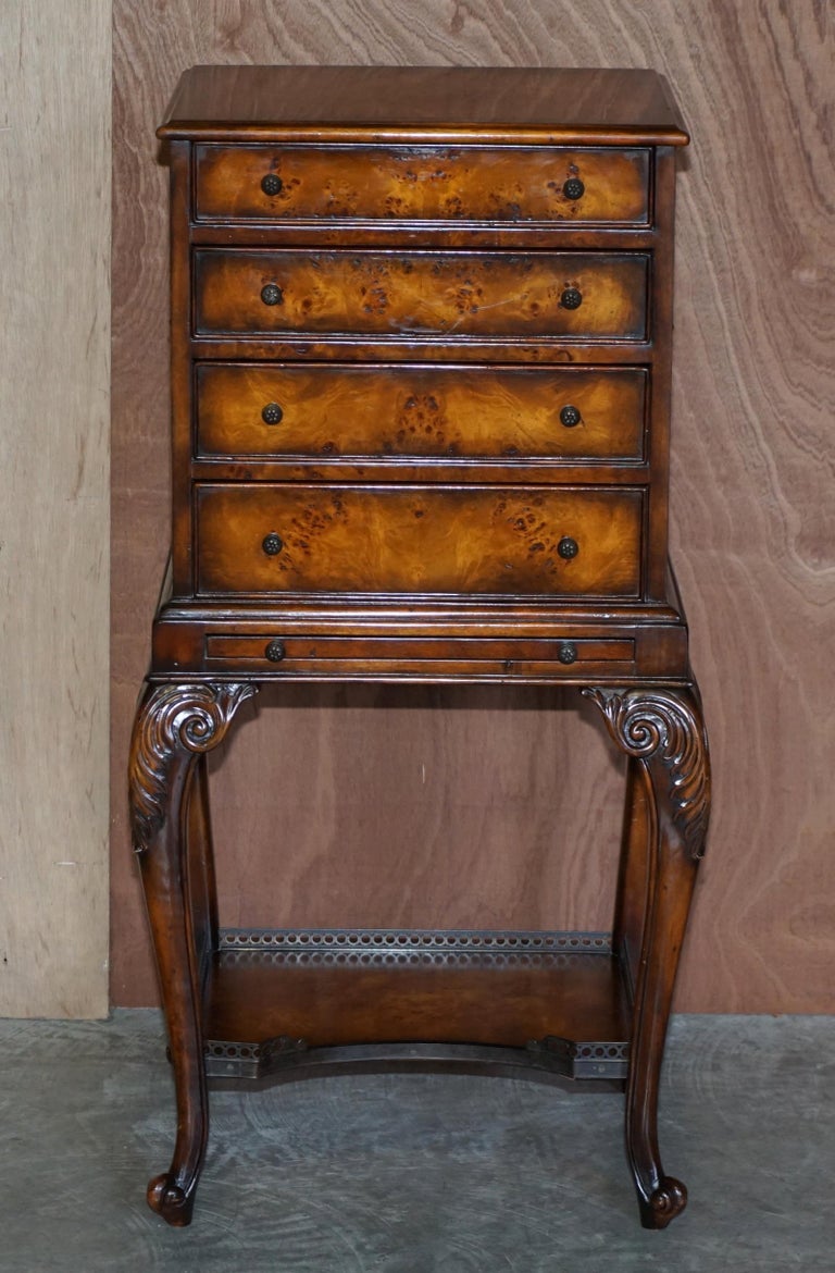 Theodore Alexander Military Campaign Chest of Drawers on Stand Brown ...