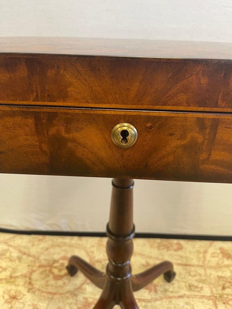 Theodore Alexander Signed Althorp Parquetry Work Box Writing Desk Table ...