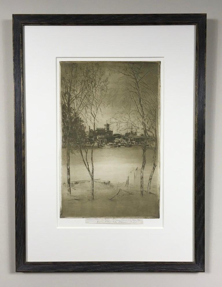 Theodore Casimir Roussel - Laburnums at Battersea For Sale at 1stDibs