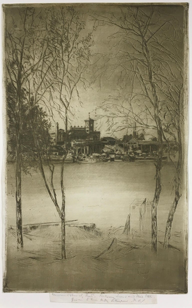 Theodore Casimir Roussel - Laburnums at Battersea For Sale at 1stDibs