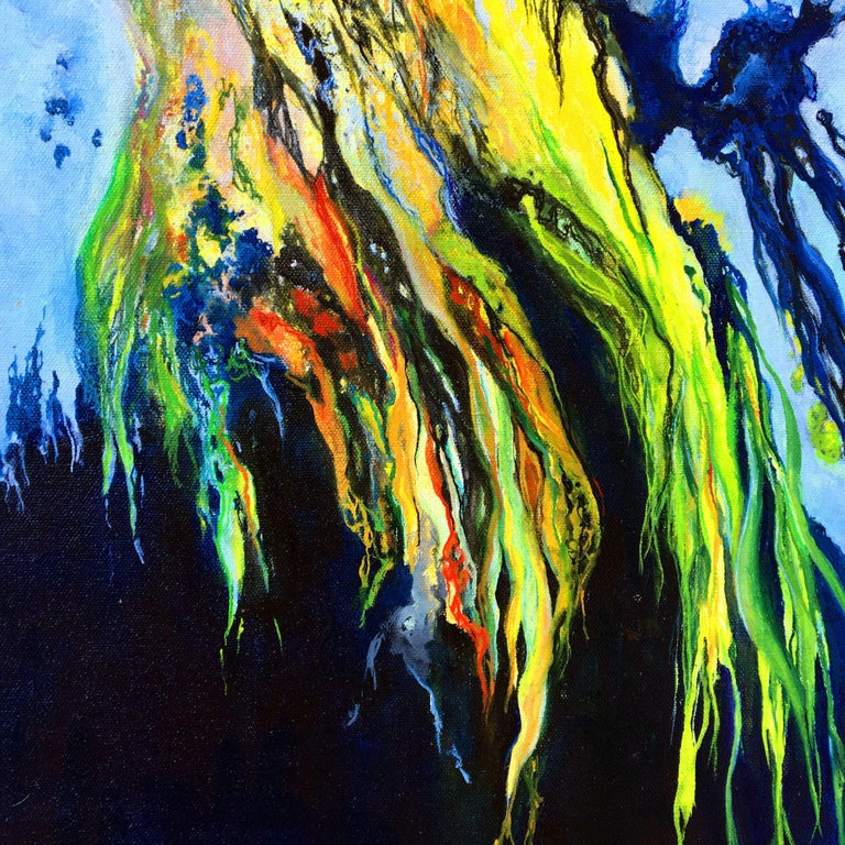 Theophile DELAINE - Contemplation Opus I, Painting, Oil on Canvas For ...