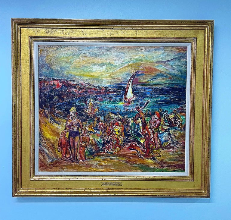 Theresa Bernstein - Bather's at Foley's Cove (Gloucester) For Sale at ...