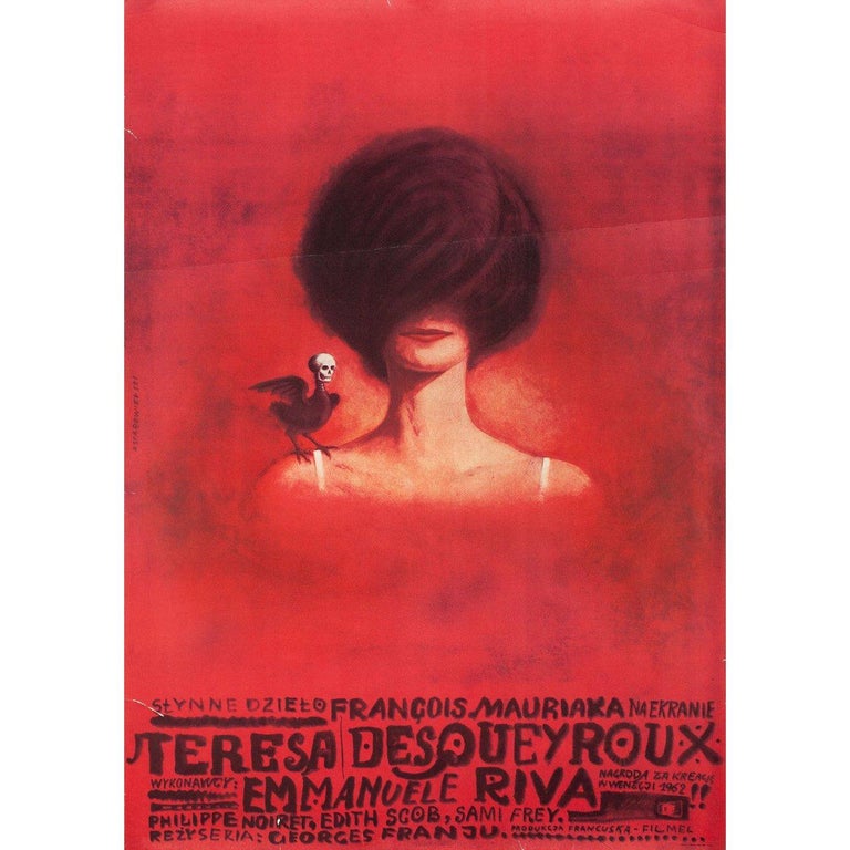 Therese Desqueyroux 1962 Polish A1 Film Poster For Sale at 1stDibs
